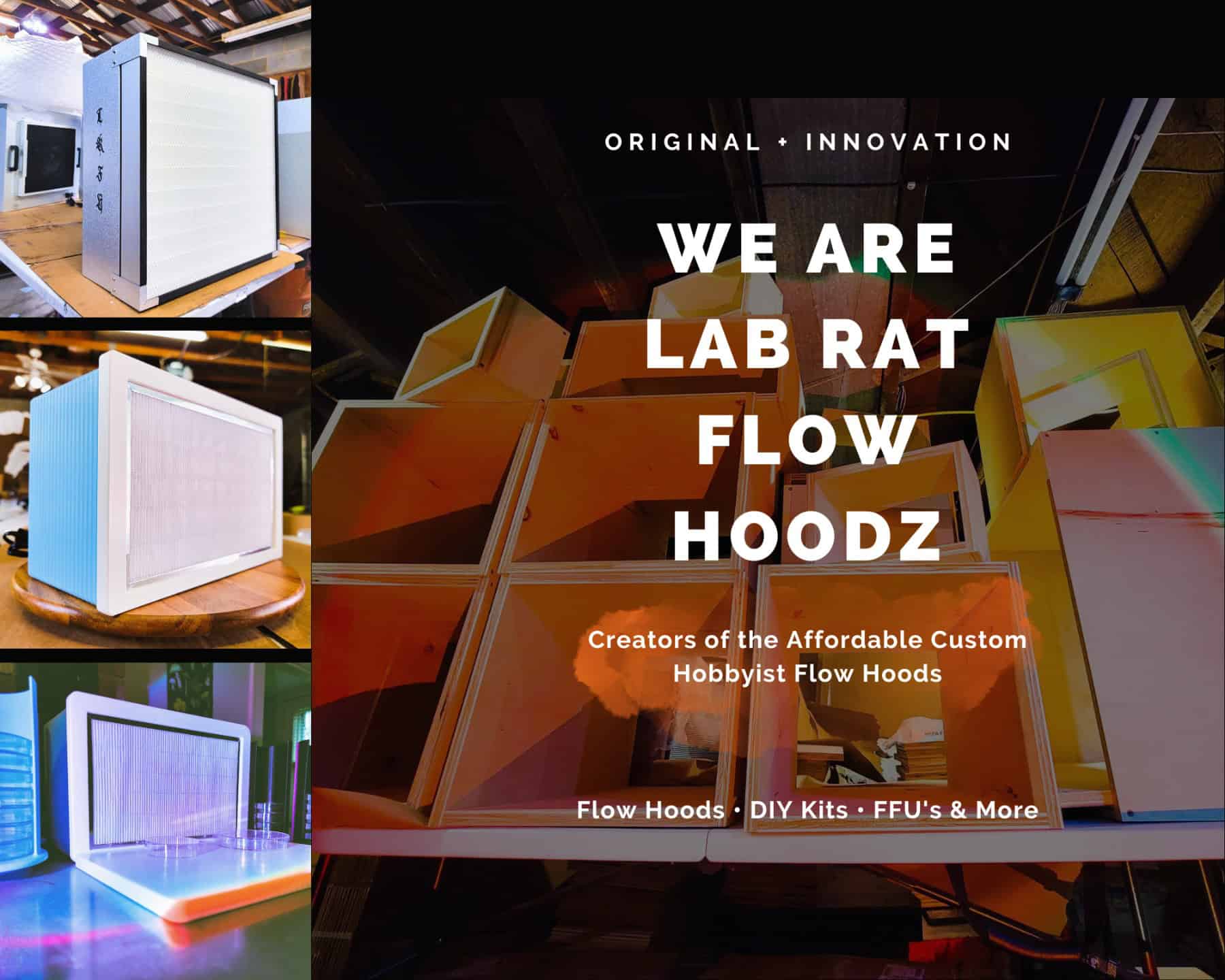 Lab Ratz Flow Hoods